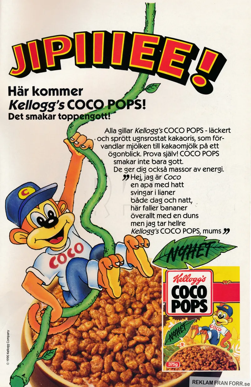 Kinapuffar till frukost? | Serietidningsreklam.se