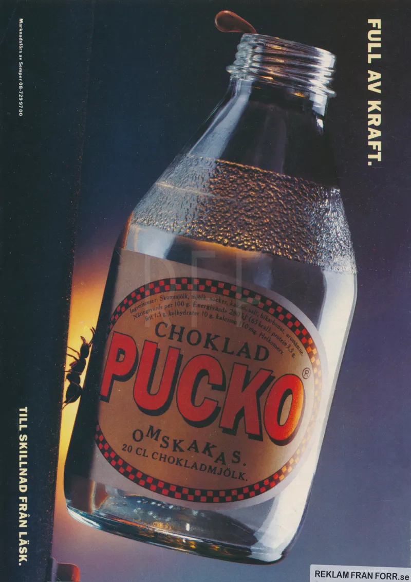 Pucko - Full av kraft | Serietidningsreklam.se