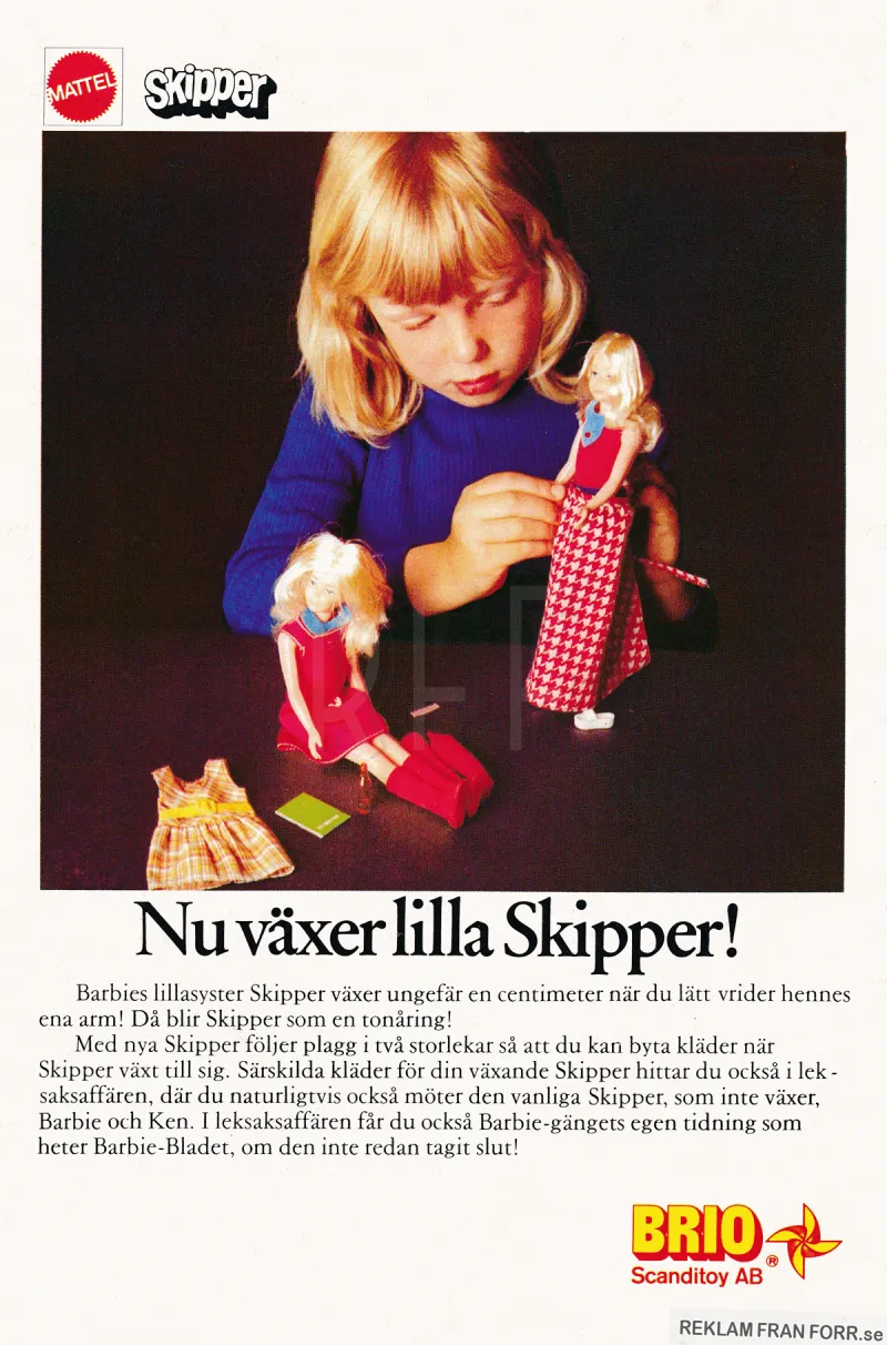Vrid Skippers arm och se brösten växa ut! | Serietidningsreklam.se