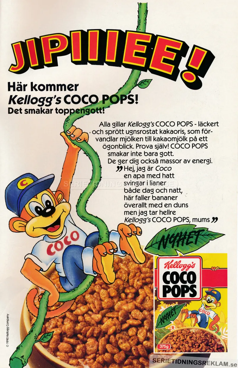 Kinapuffar till frukost? | Serietidningsreklam.se