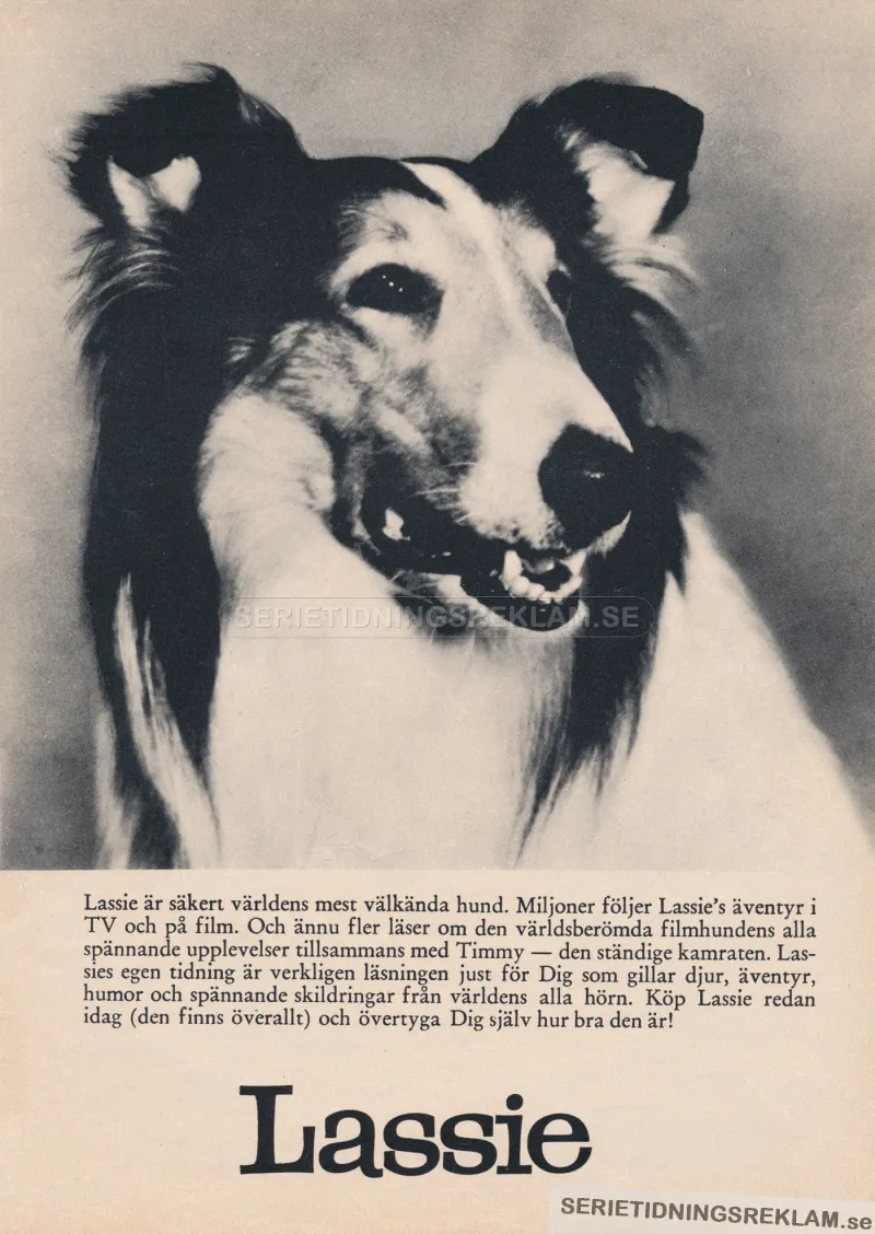 Lassie! | Serietidningsreklam.se